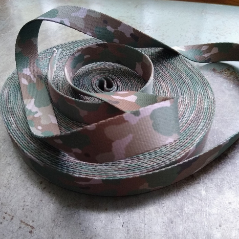 1 Inch Webbing / Camo / Grey Green– Charlotte's Webbing
