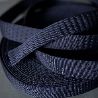 40mm Webbing / Stitches / Navy– Charlotte's Webbing